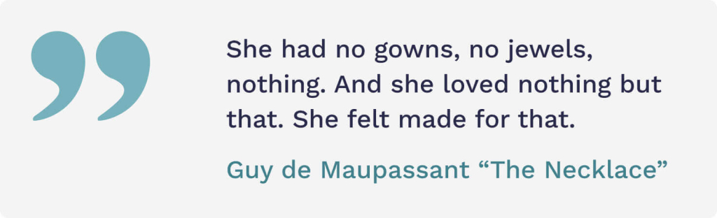 The Necklace Analysis, Themes, and Essay Topics | Blog StudyCorgi