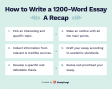 How to Write a 1200 Word Essay: How Many Pages Is It & How to Structure ...