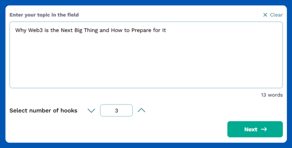 Free Hook Generator for Essays | Make an Attention Grabber Easily