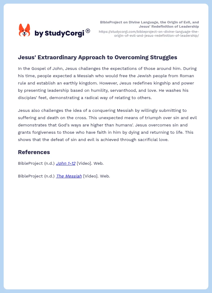 BibleProject on Divine Language, the Origin of Evil, and Jesus ...